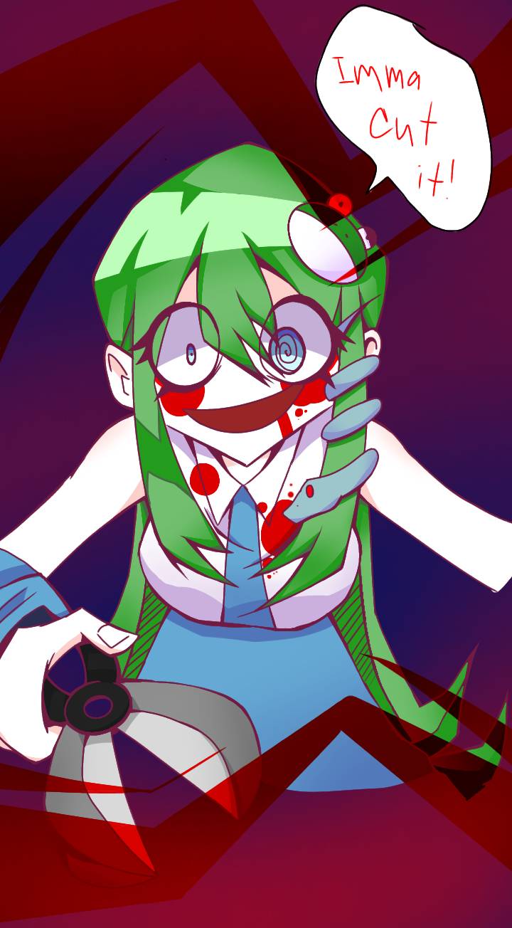 It's spoopytober so decided to draw the worst scene from KKHTA without traditional sketch ...