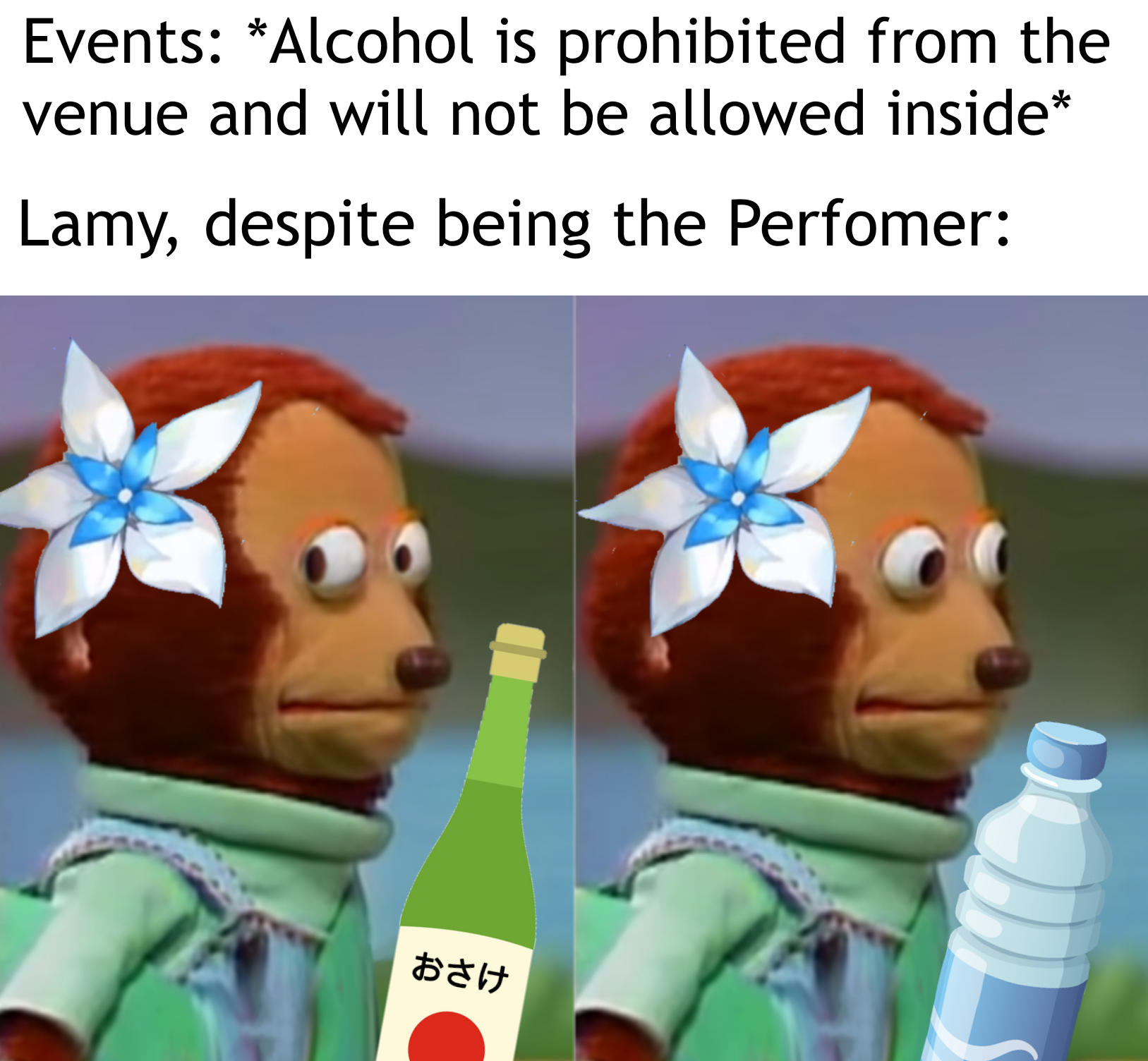 "It's 'Water'" - Lamy Probably | Scrolller