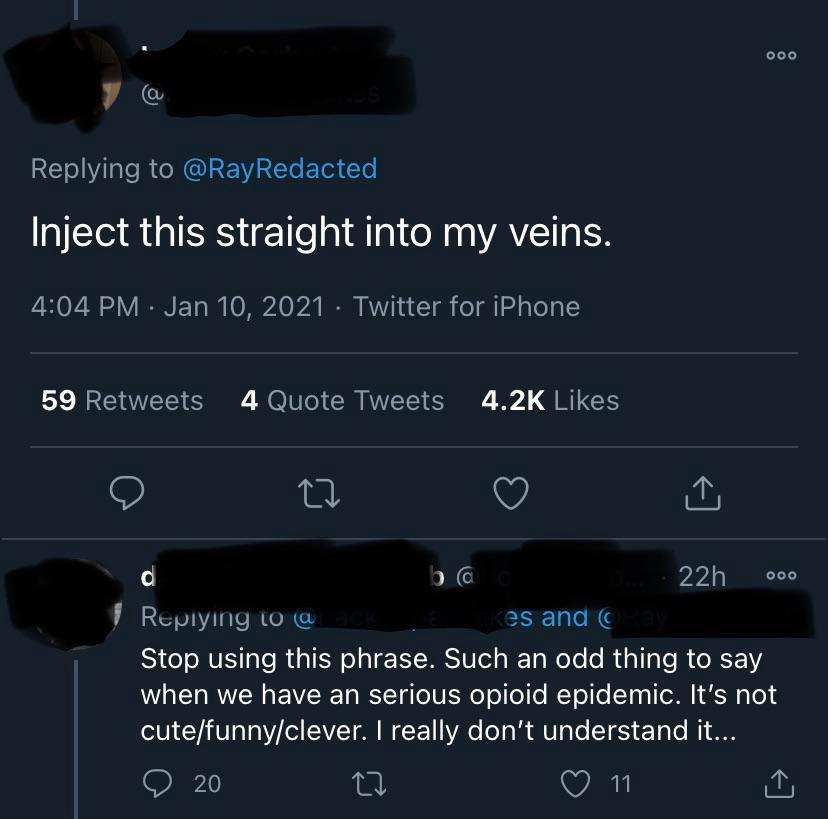 IV drips are problematic ig | Scrolller