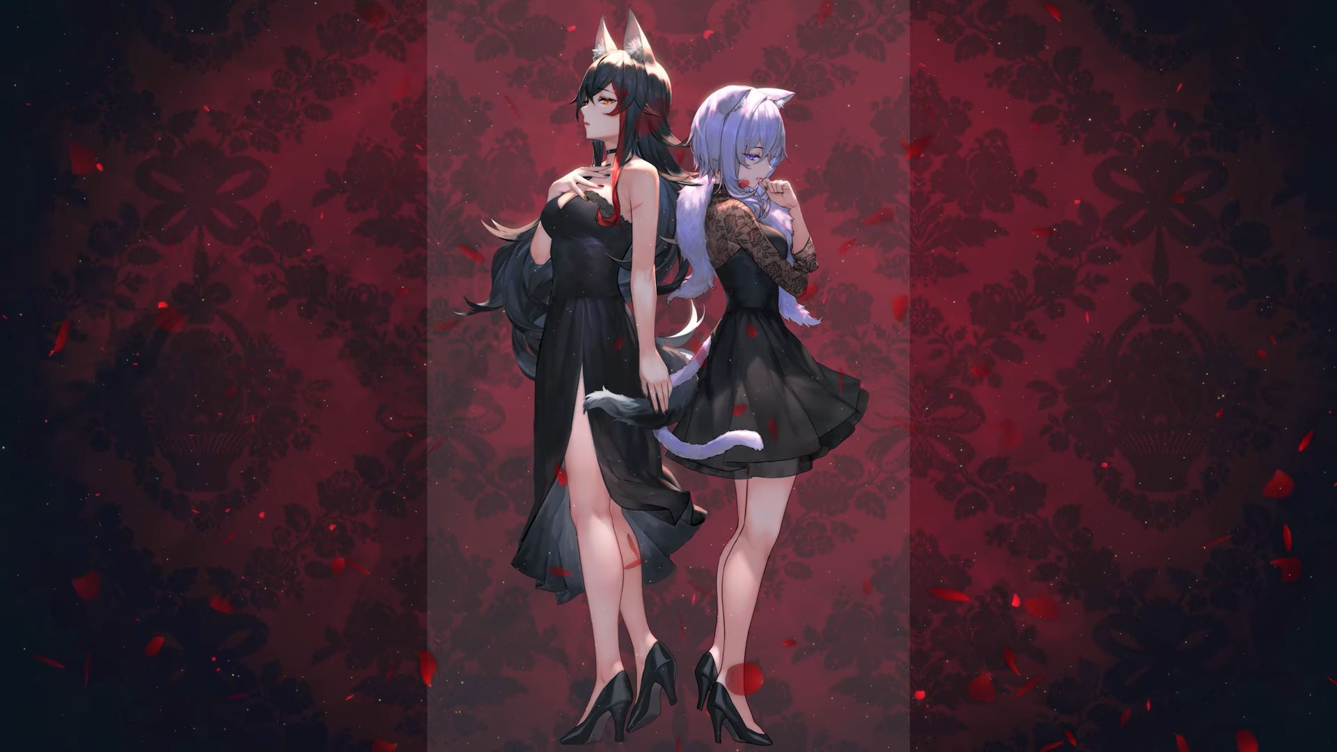 Izumi-sensei's illustration of Mio and Okayu is breathtaking | Scrolller