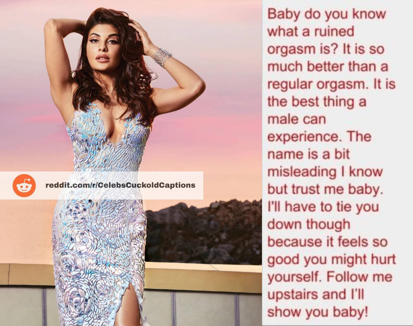 Jacqueline Fernandez Femdom Chastity Caption | Scrolller