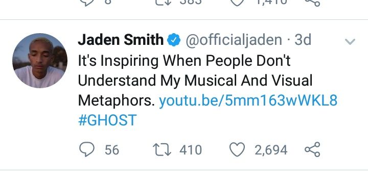 Jaden's inspiring words... | Scrolller