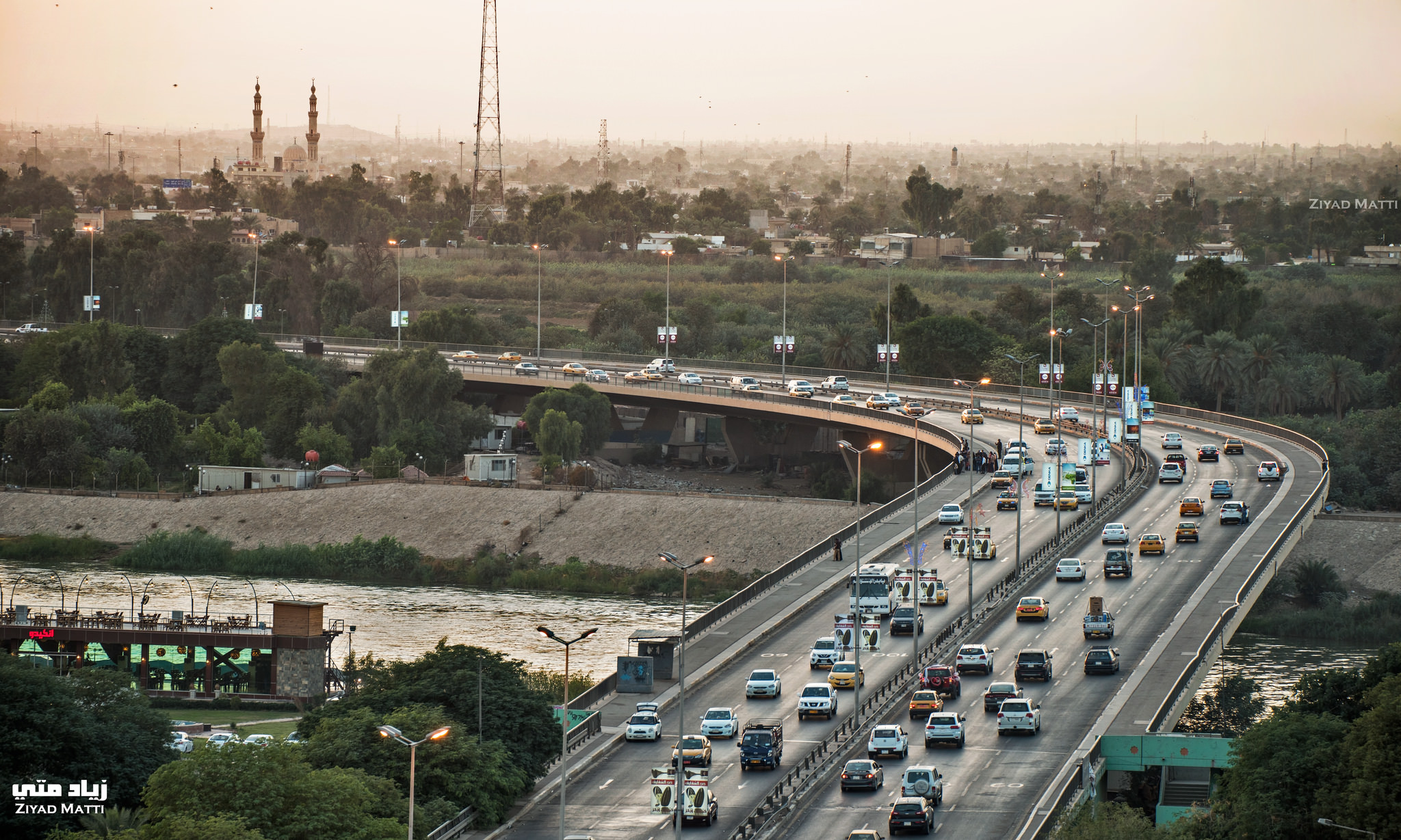 Jadriya Bridge, Baghdad - Tigris River | Scrolller
