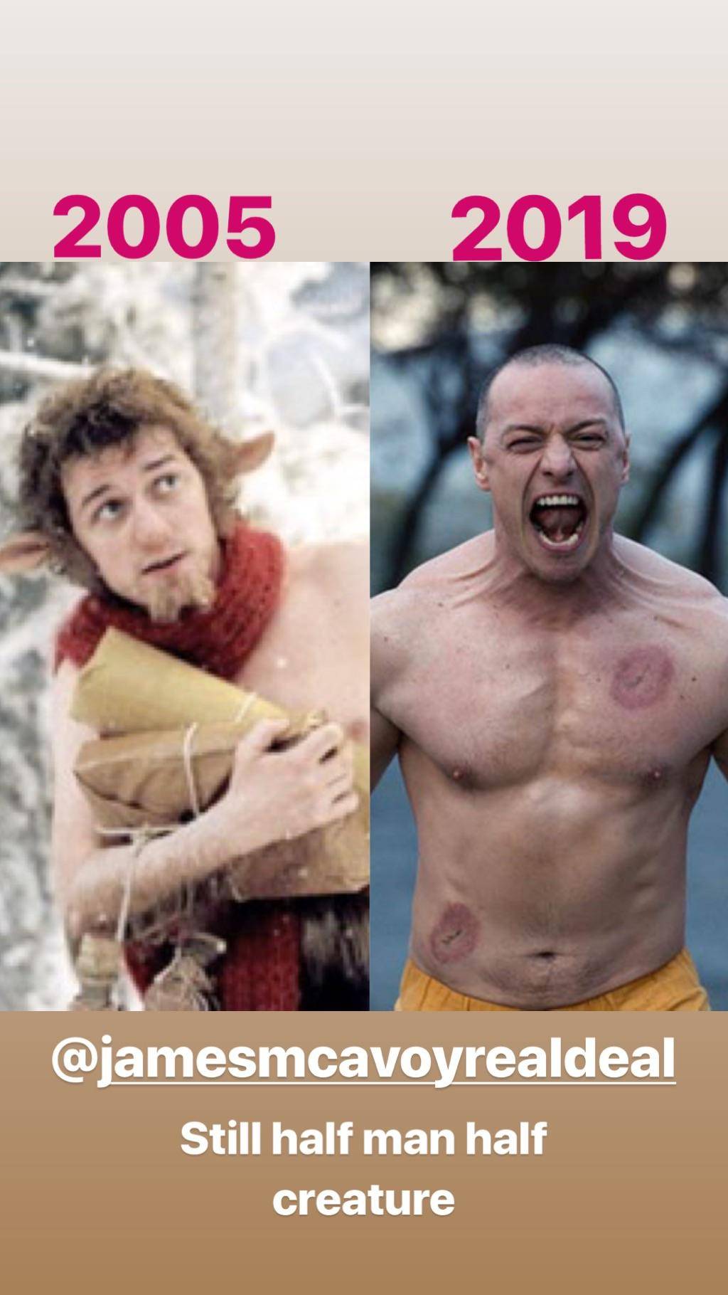 james mcavoy 14 yr challenge | Scrolller