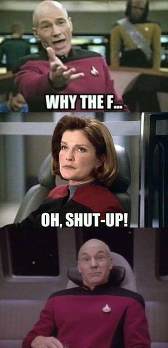 Janeway's done. | Scrolller