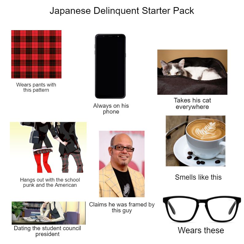 Japanese Delinquent Starter Pack | Scrolller