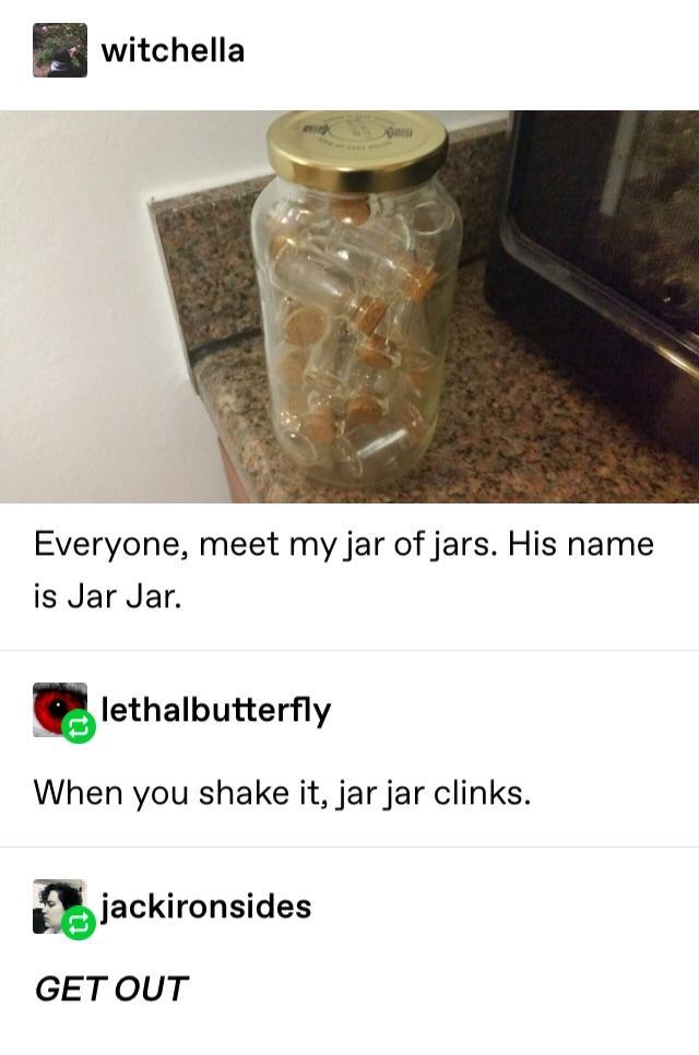 Jar Jar clinks sound hot ngl- | Scrolller