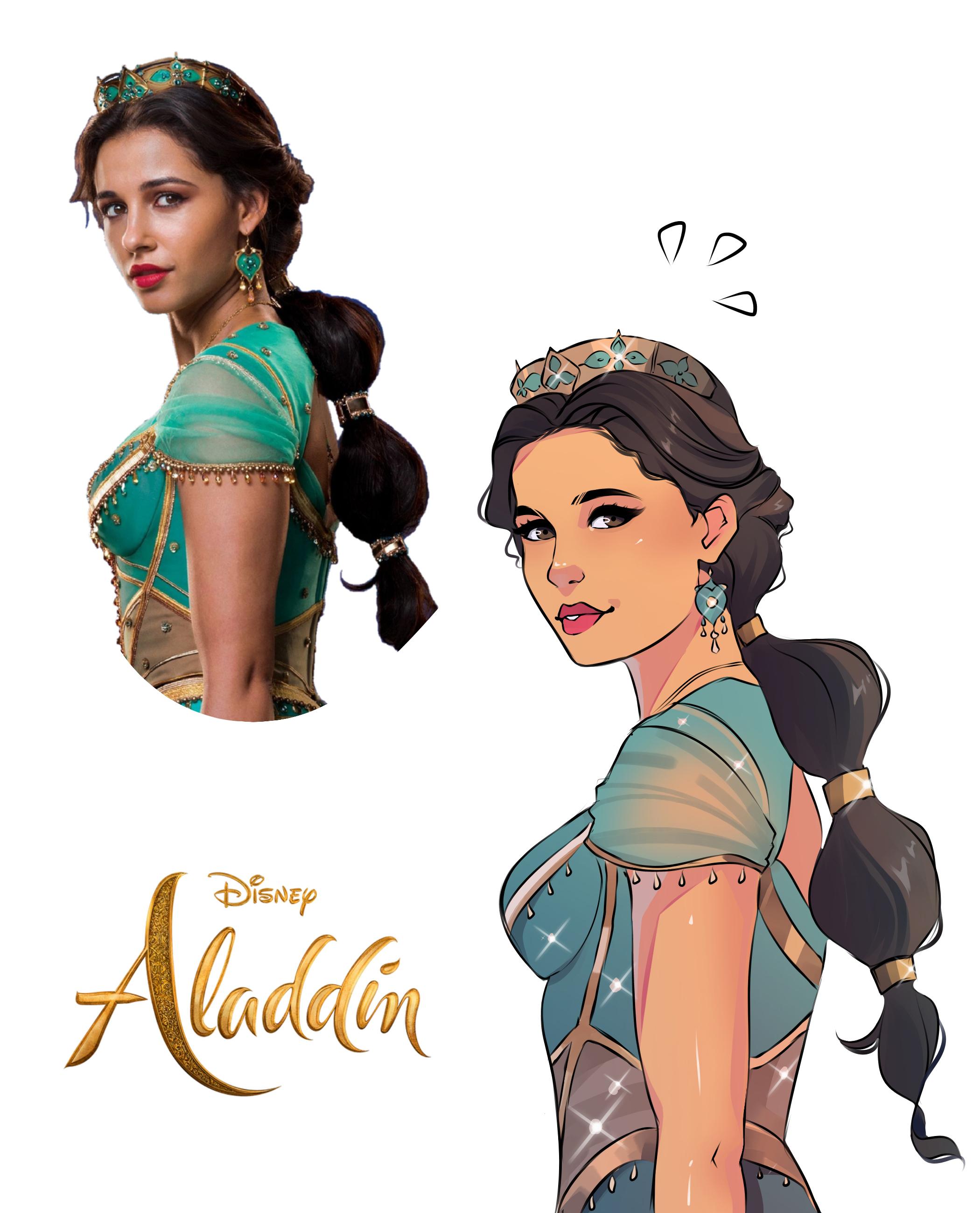 Jasmine - Aladdin - Digital Art | Scrolller