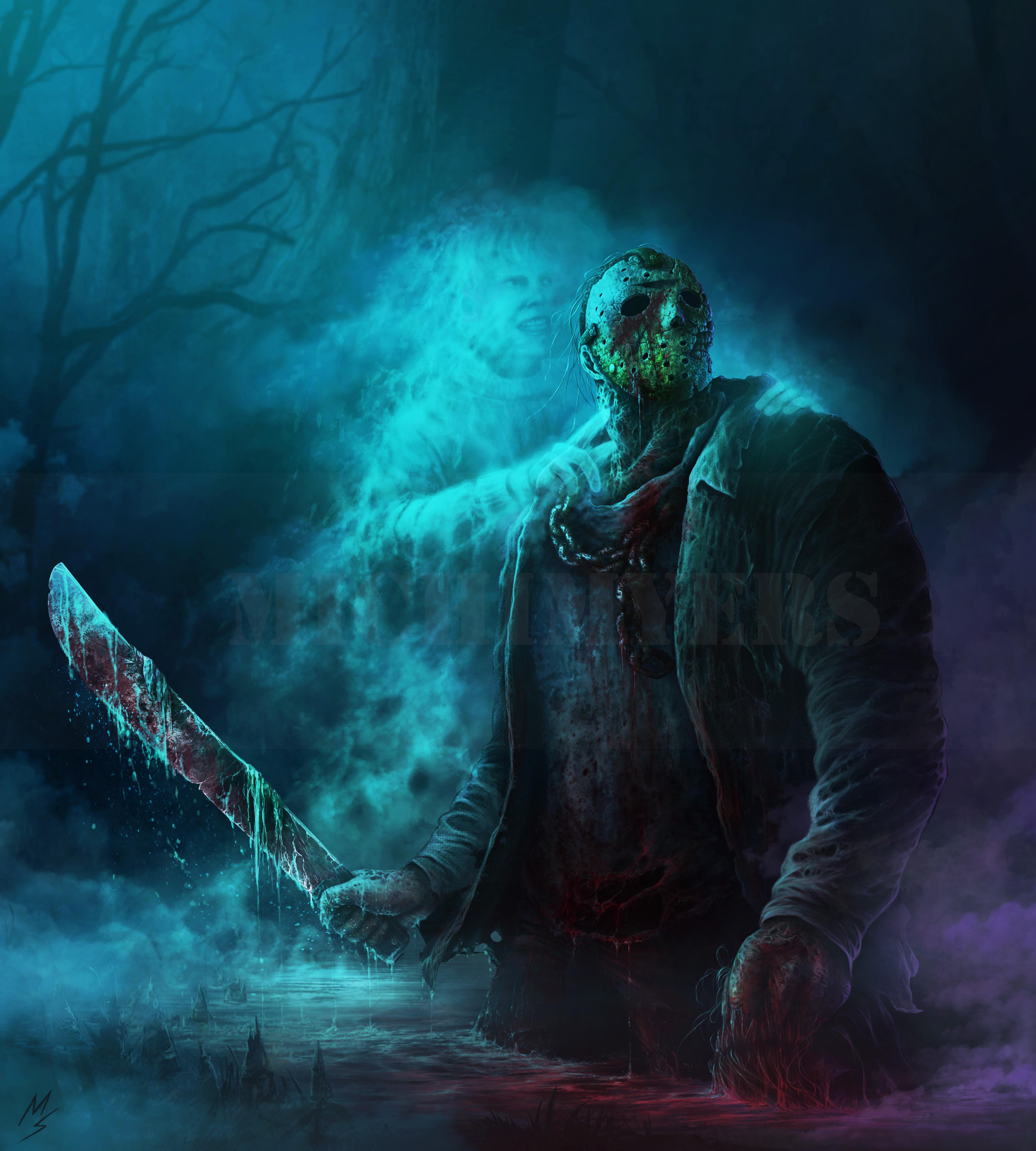 Jason Voorhees Fanart By Me Michimyers Instagram Michimyers Scrolller