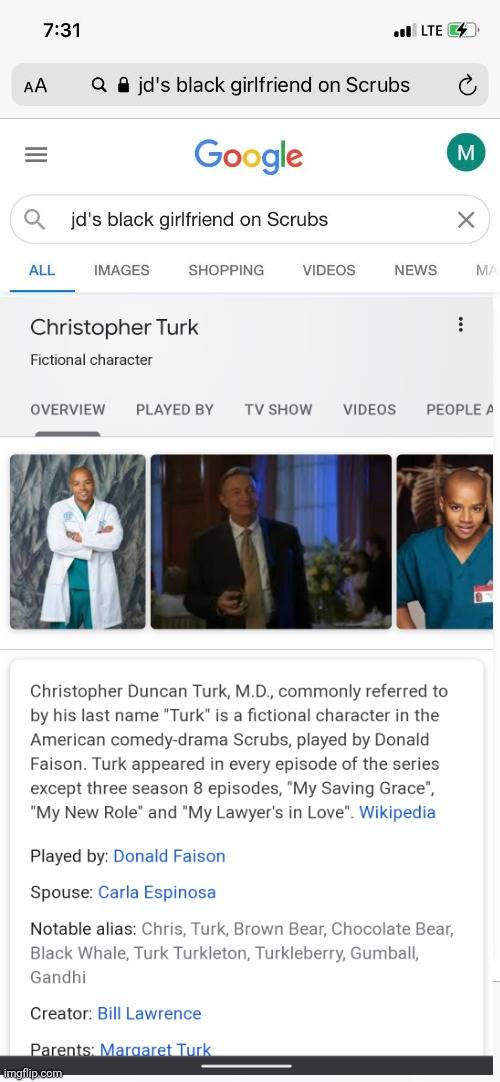 JD's real girlfriend | Scrolller