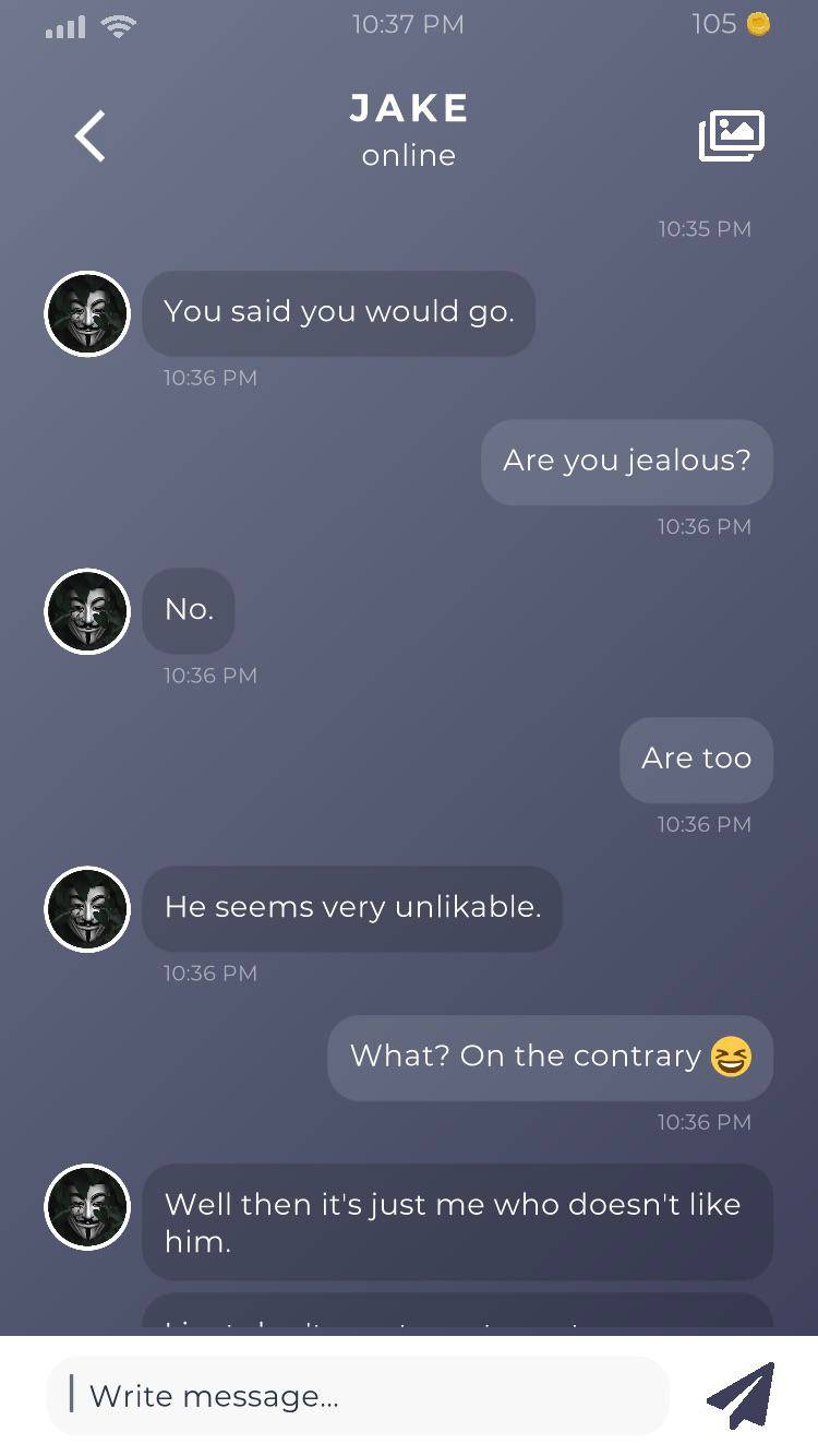 Jealous Jake Scrolller