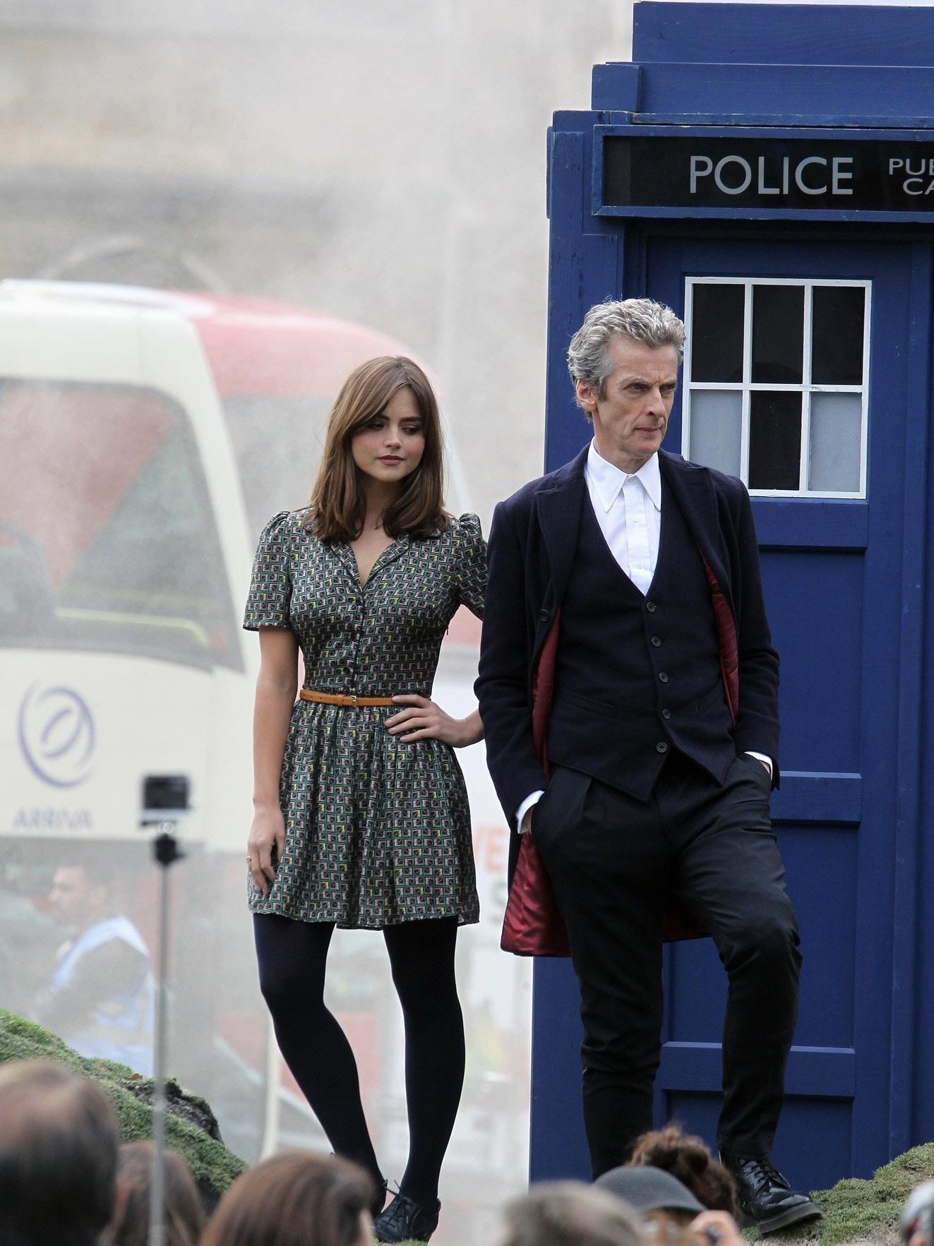 Jenna Coleman and Peter Capaldi | Scrolller