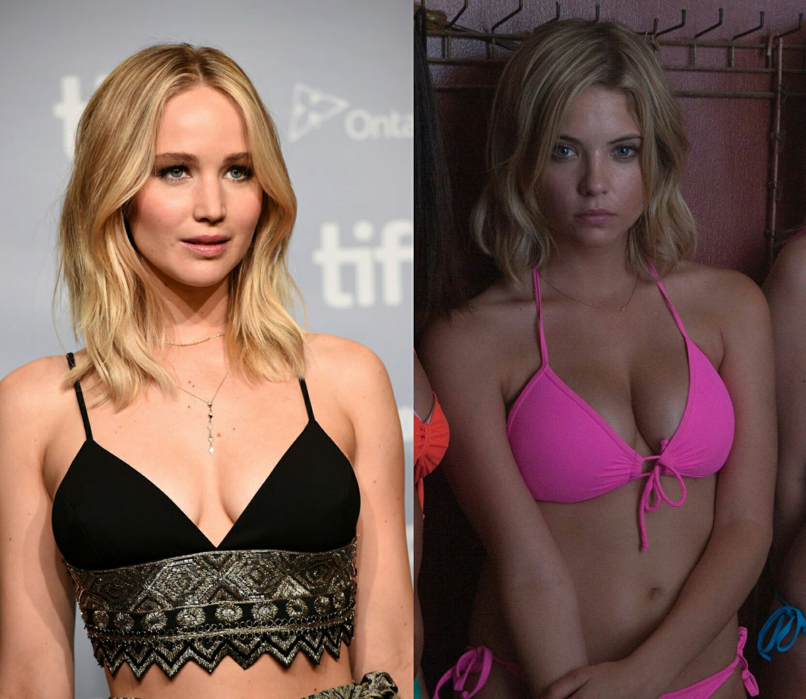 Jennifer Lawrence and Ashley Benson. Two hot chicks with hot tits | Scrolller