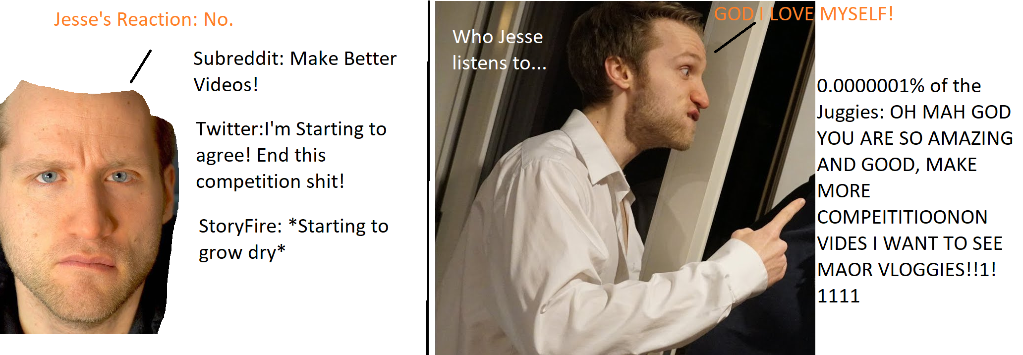 Jesse's Mental Judgment as of 2020. | Scrolller