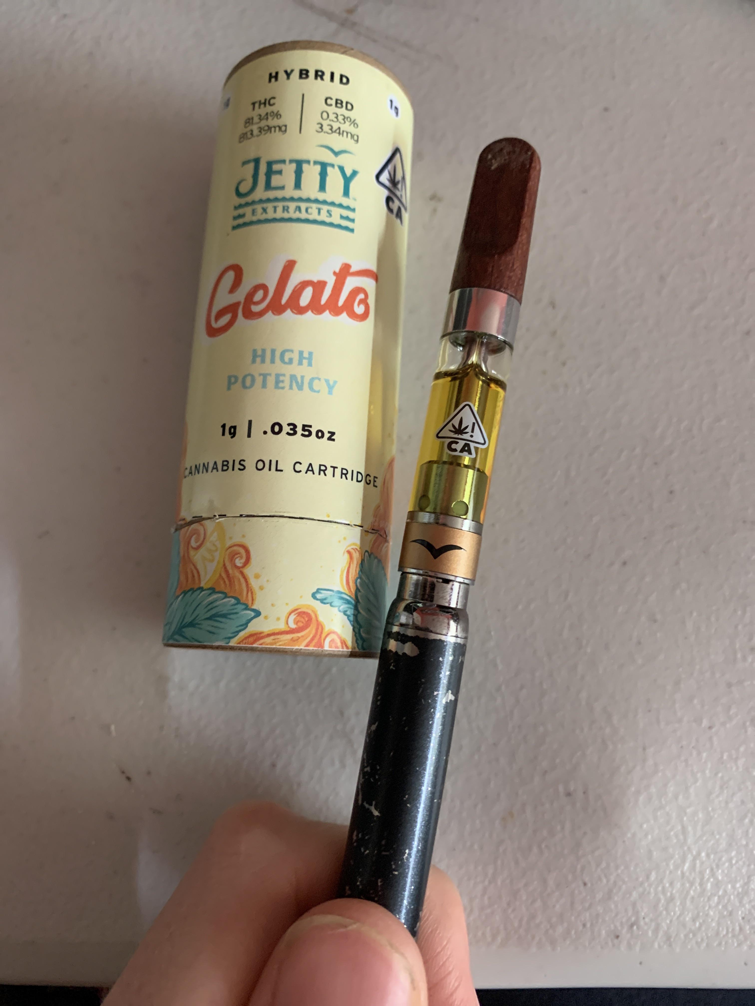Jetty extracts Gelato cartridge | Scrolller