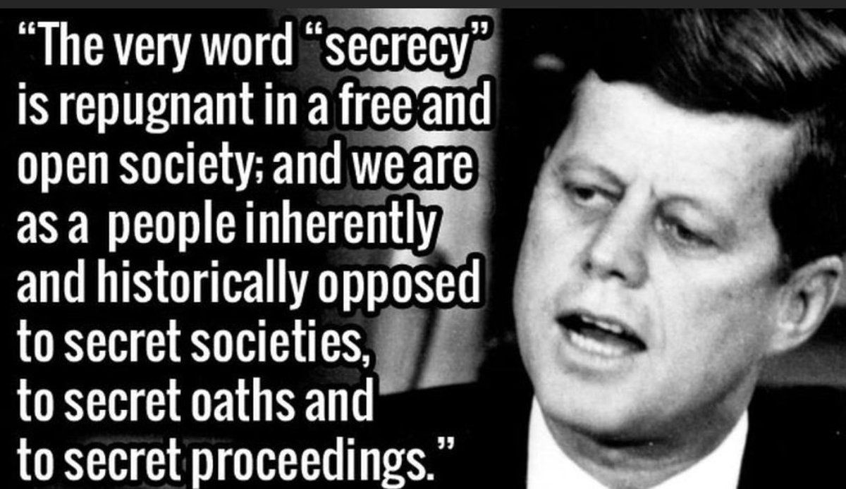 JFK on secret societies | Scrolller