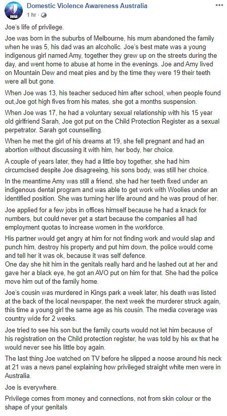 Joe's life of privilege | Scrolller