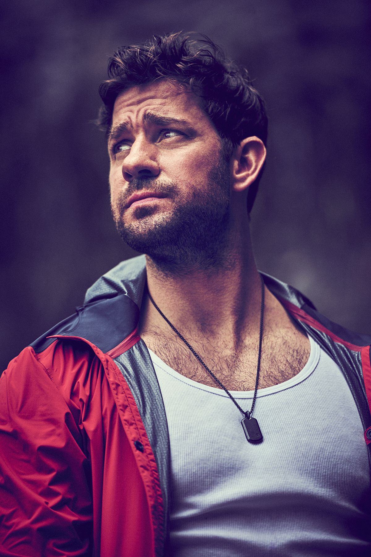 John Krasinski and hints of chest hair! 😍 | Scrolller