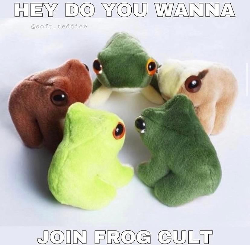 join the cult maybe...? | Scrolller