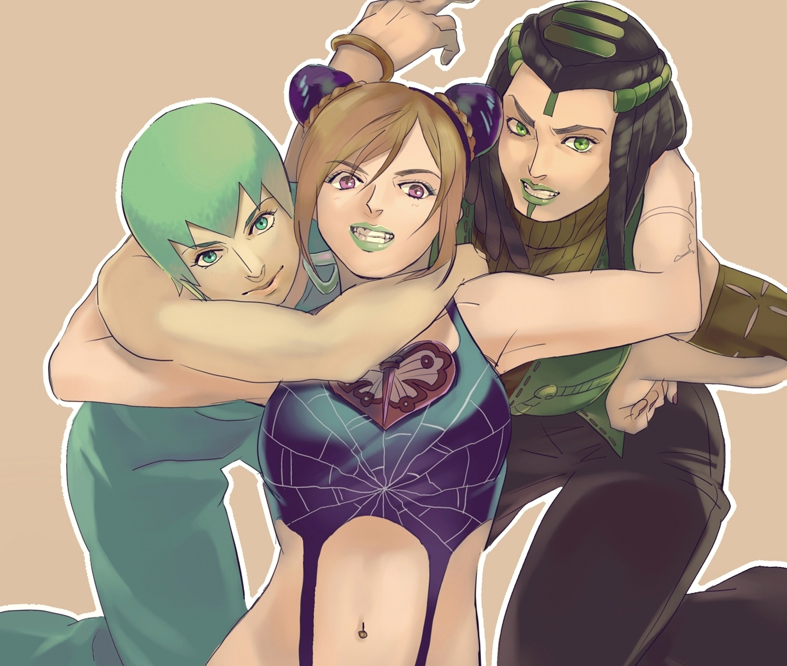 [Jojo's: Stone Ocean] Prison OT3 | Scrolller