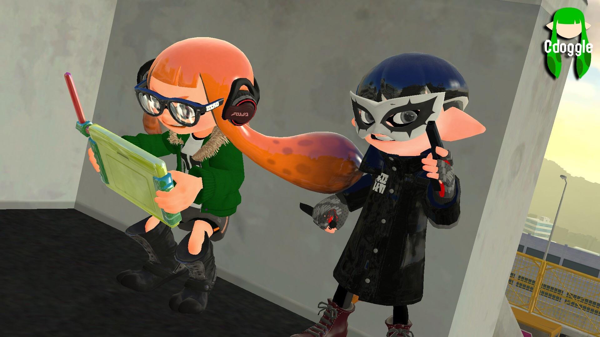 Joker And Futaba Scrolller