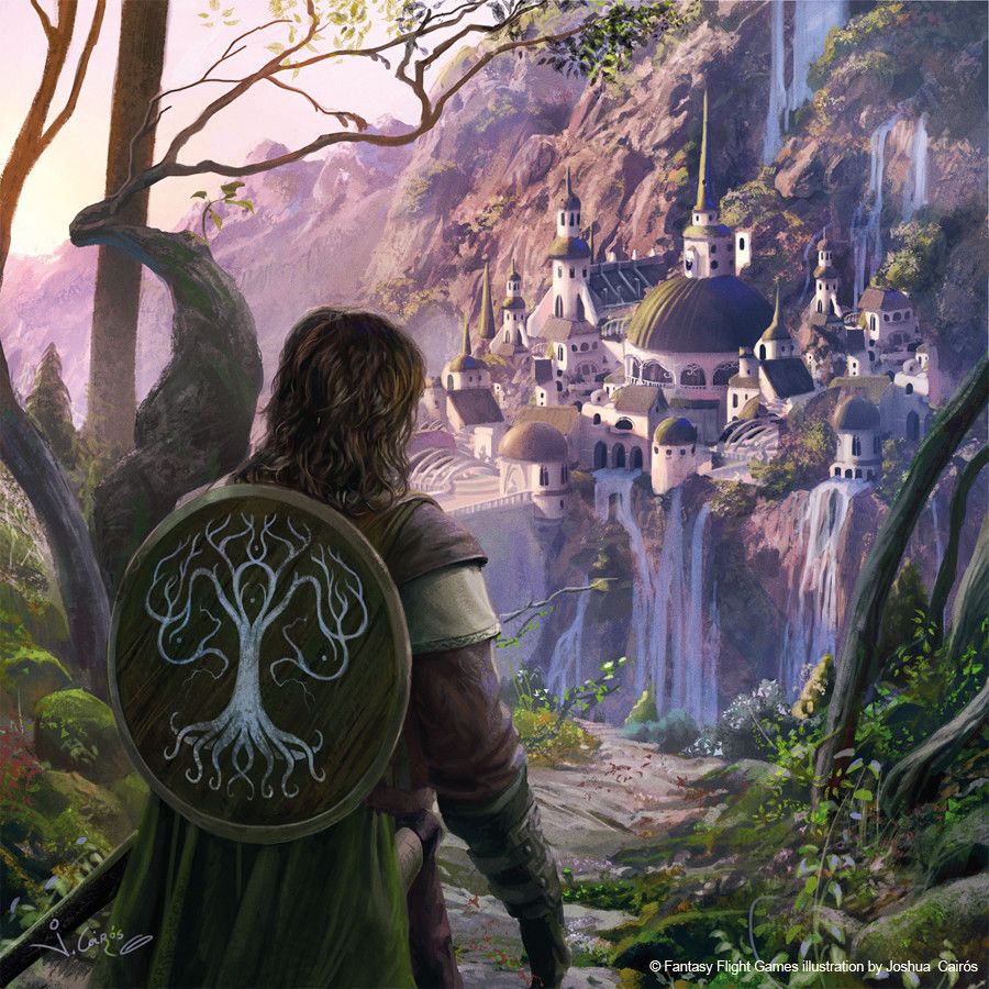 Joshua Cairos - Boromir arrives to Rivendell | Scrolller