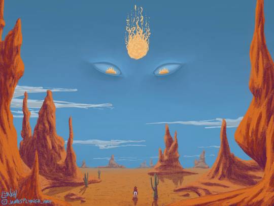 Journey, me, digital (Procreate), 2020 | Scrolller