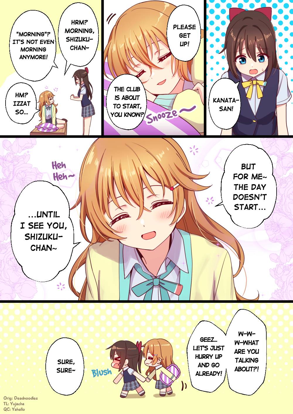 [JP→EN TL] ShizuKana / KanaShizu Comic by Deadnoodles | Scrolller