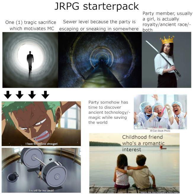 JRPG starterpack | Scrolller