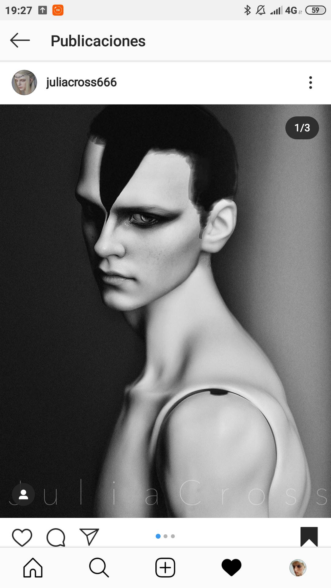 Julia Cross modified her Neil and this is the result!! I'm so in love with this guy!! | Scrolller