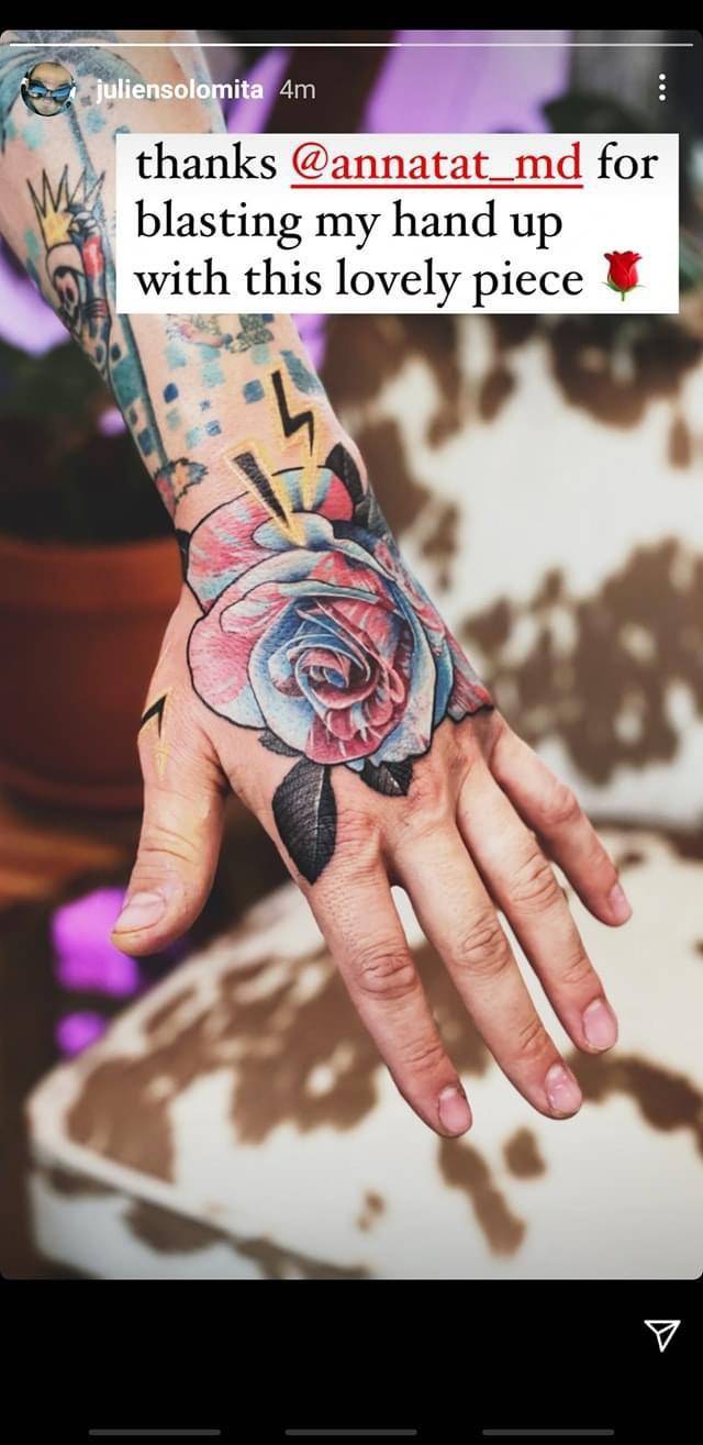 Julien’s new tat | Scrolller