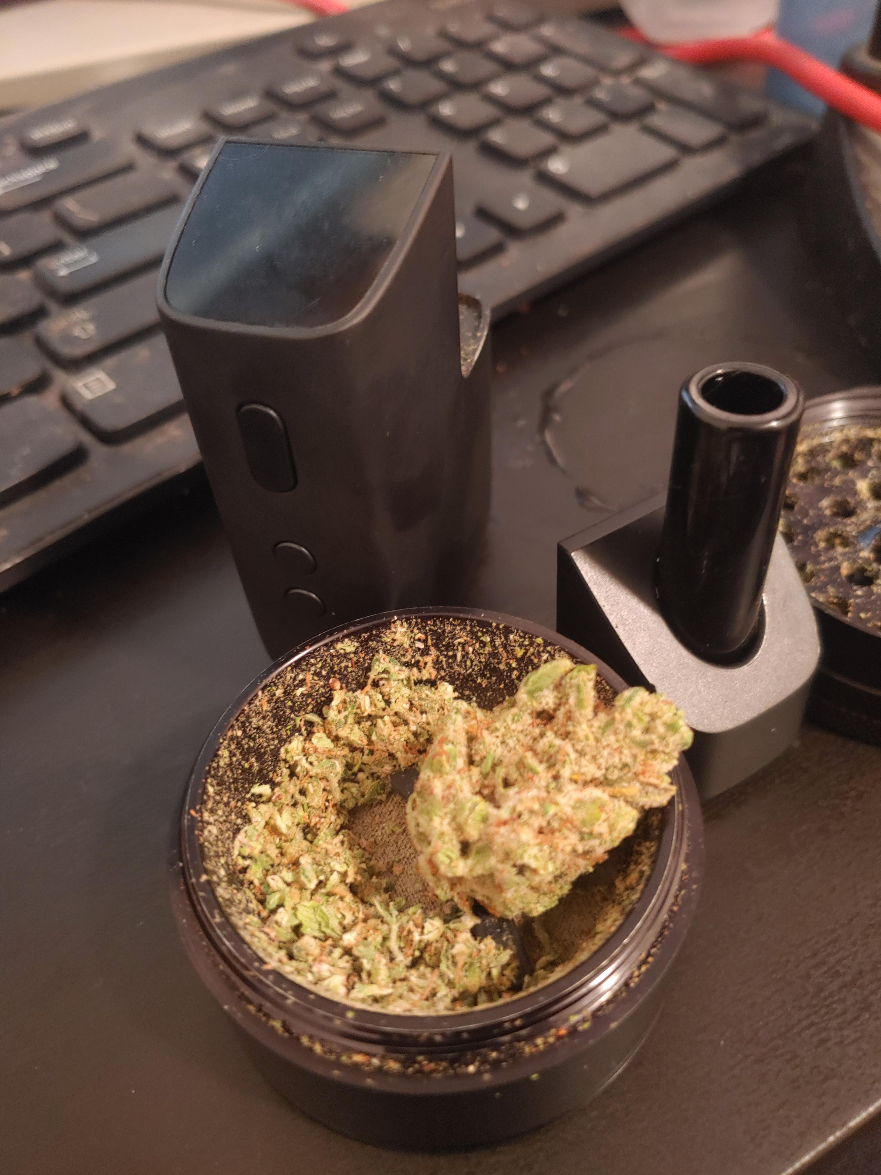 Just a bud appreciation photo of the sunset cookies I've been vaping. | Scrolller