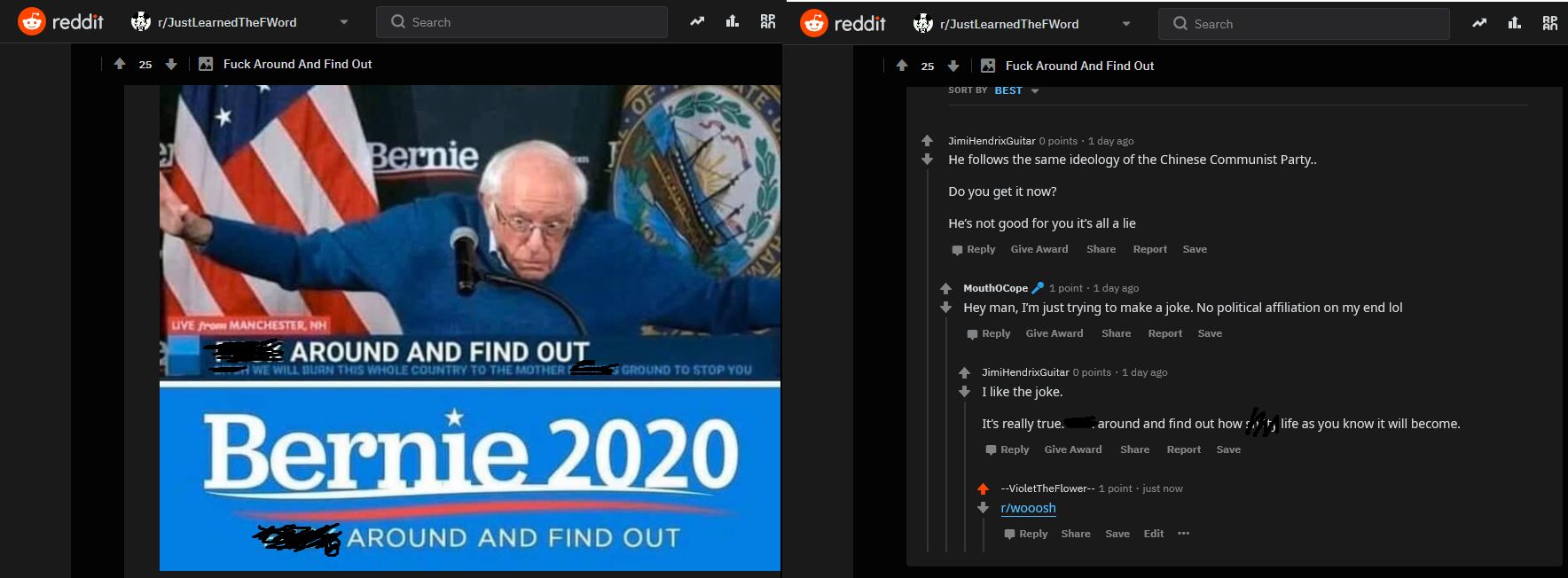 Just a joke man. | Scrolller