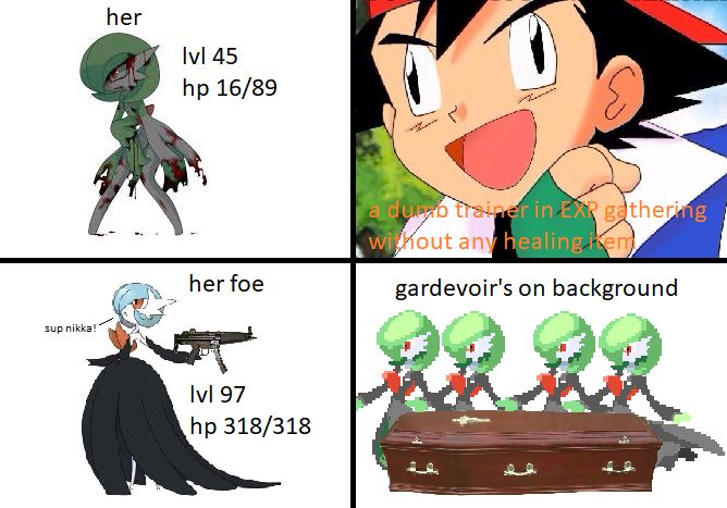 just a offensive gardevoir meme [sorry] | Scrolller
