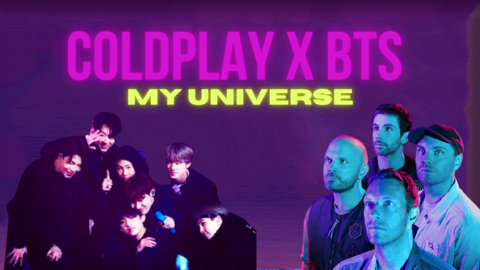 just a simple edit i made for MY UNIVERSE COLDPLAY x BTS (dm me for the snippet) | Scrolller