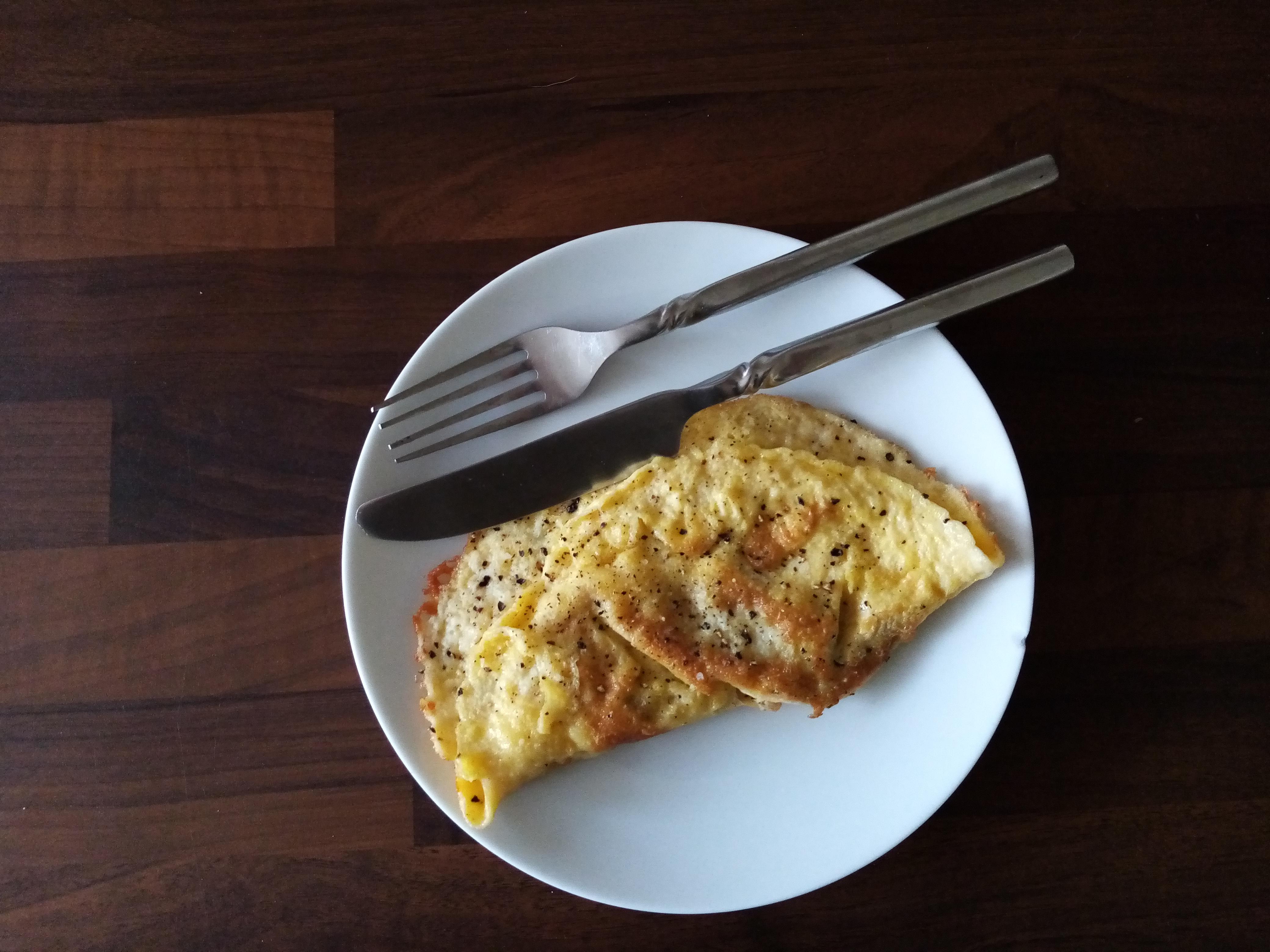 Just a simple omelette I made this morning. | Scrolller
