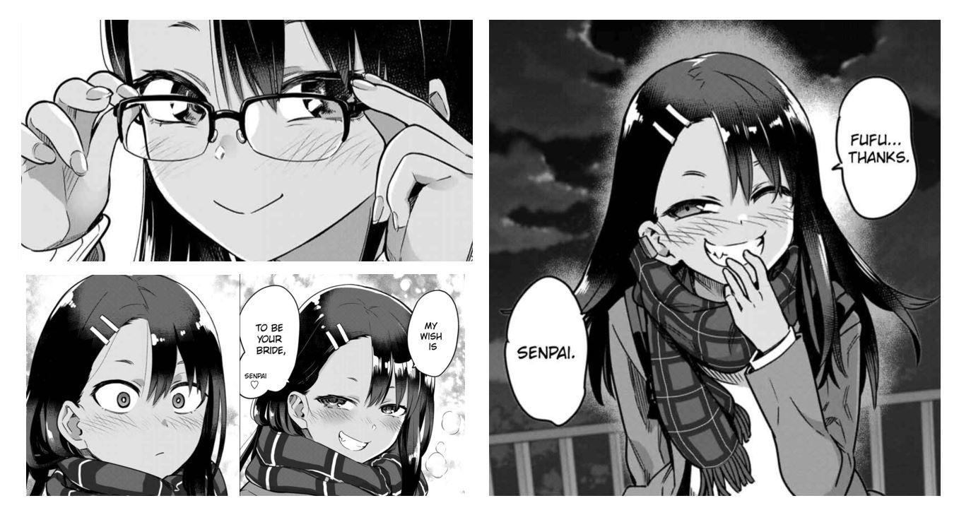 Just a small collage of Nagatoro being cute | Scrolller