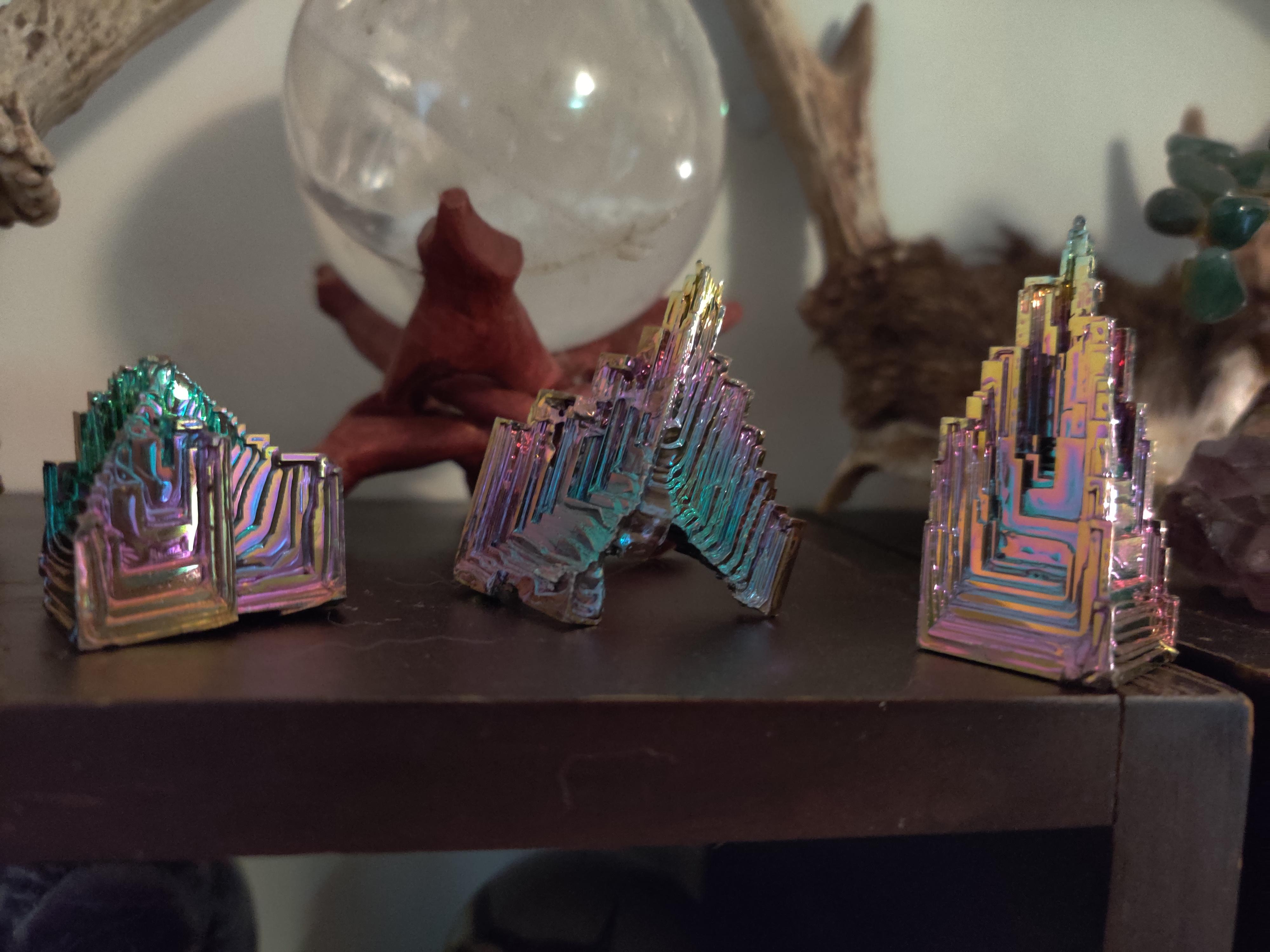 Just added a few pieces of bismuth to the collection! | Scrolller