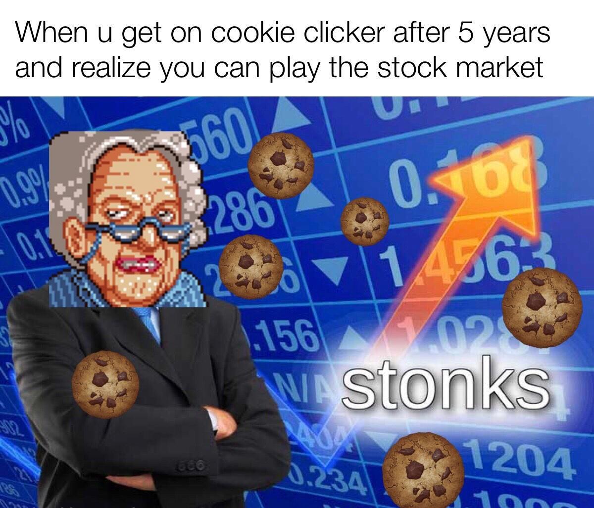 Just Another Cookie Clicker MEME | Scrolller