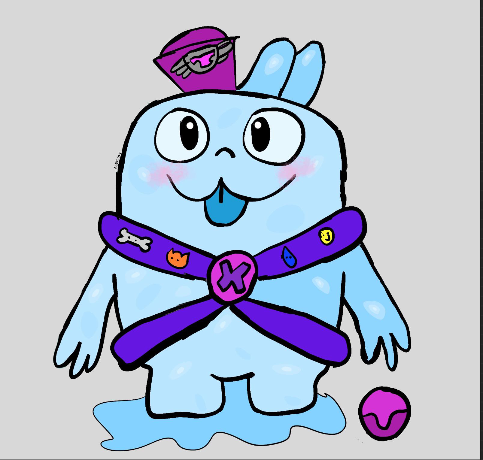 Just Drew a little drawing of squeak :D !!! | Scrolller