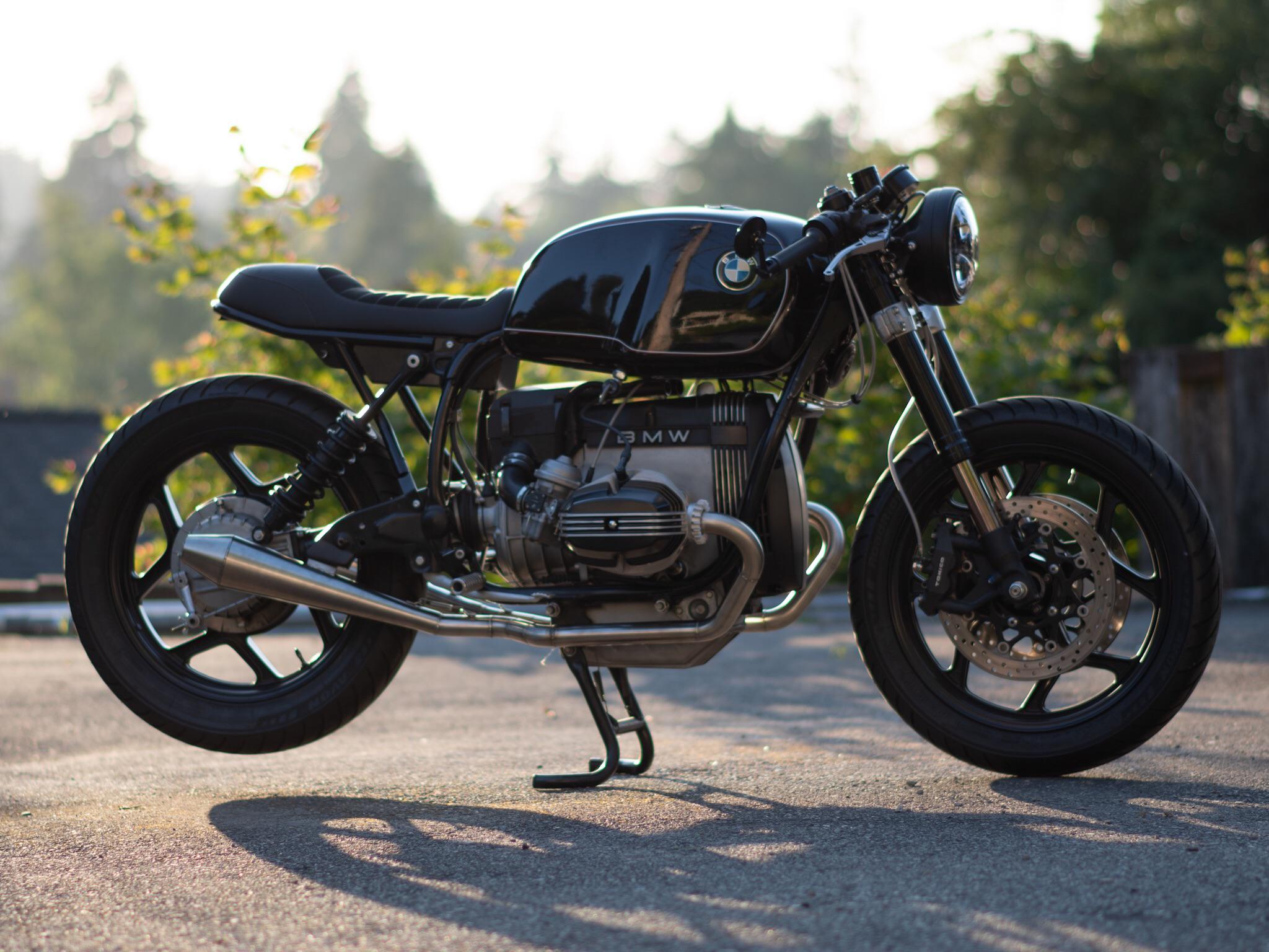 Just finished my custom exhaust on my R80. Very pleased with the result so far. It runs far ...