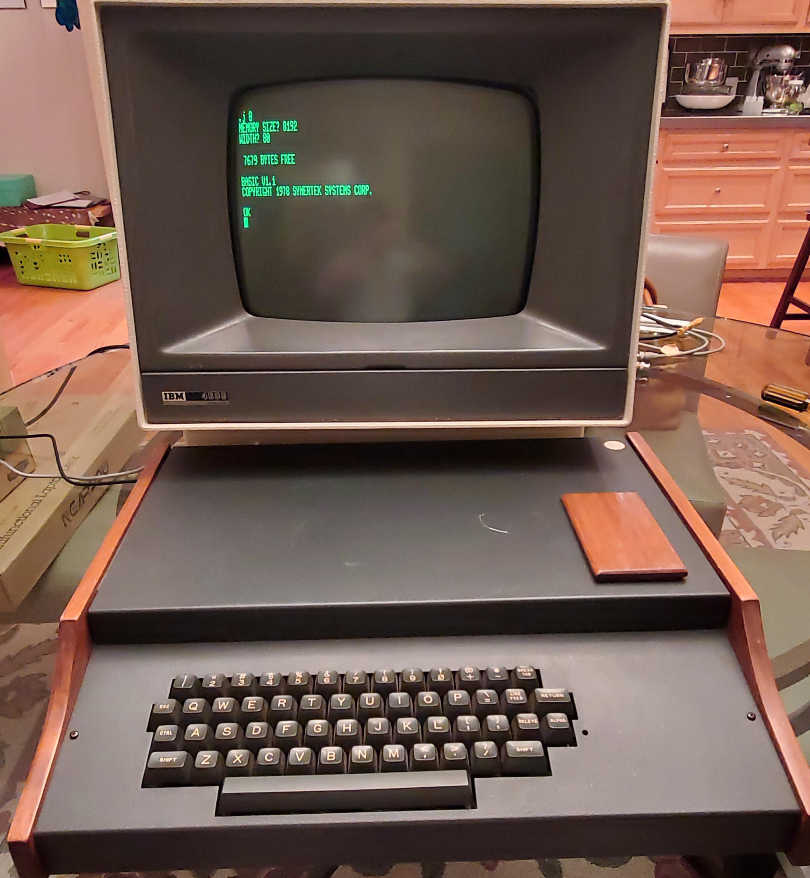 Just finished restoring an IBM 4505 Display Station from 1970 | Scrolller