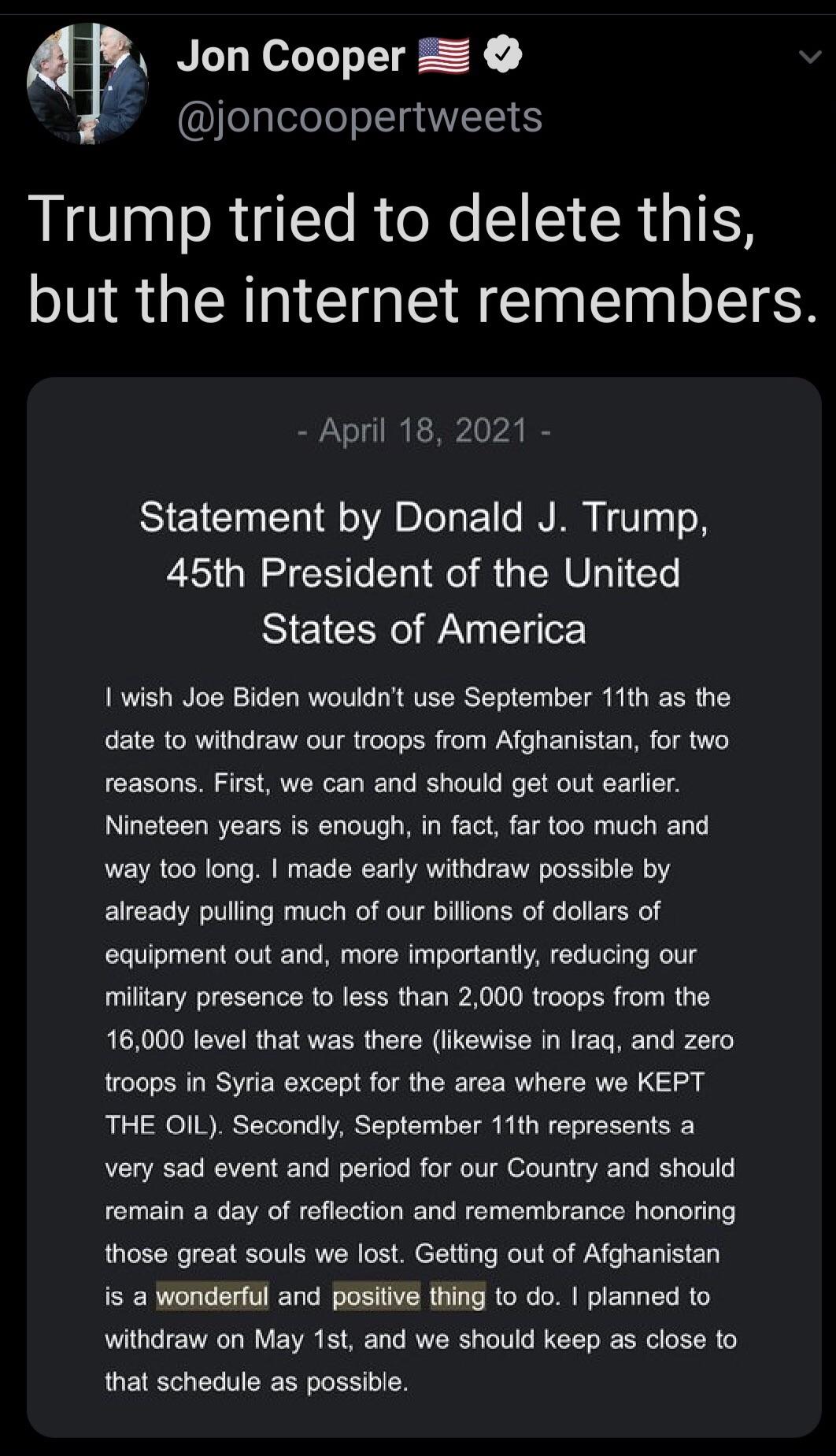 Just for the record… | Scrolller