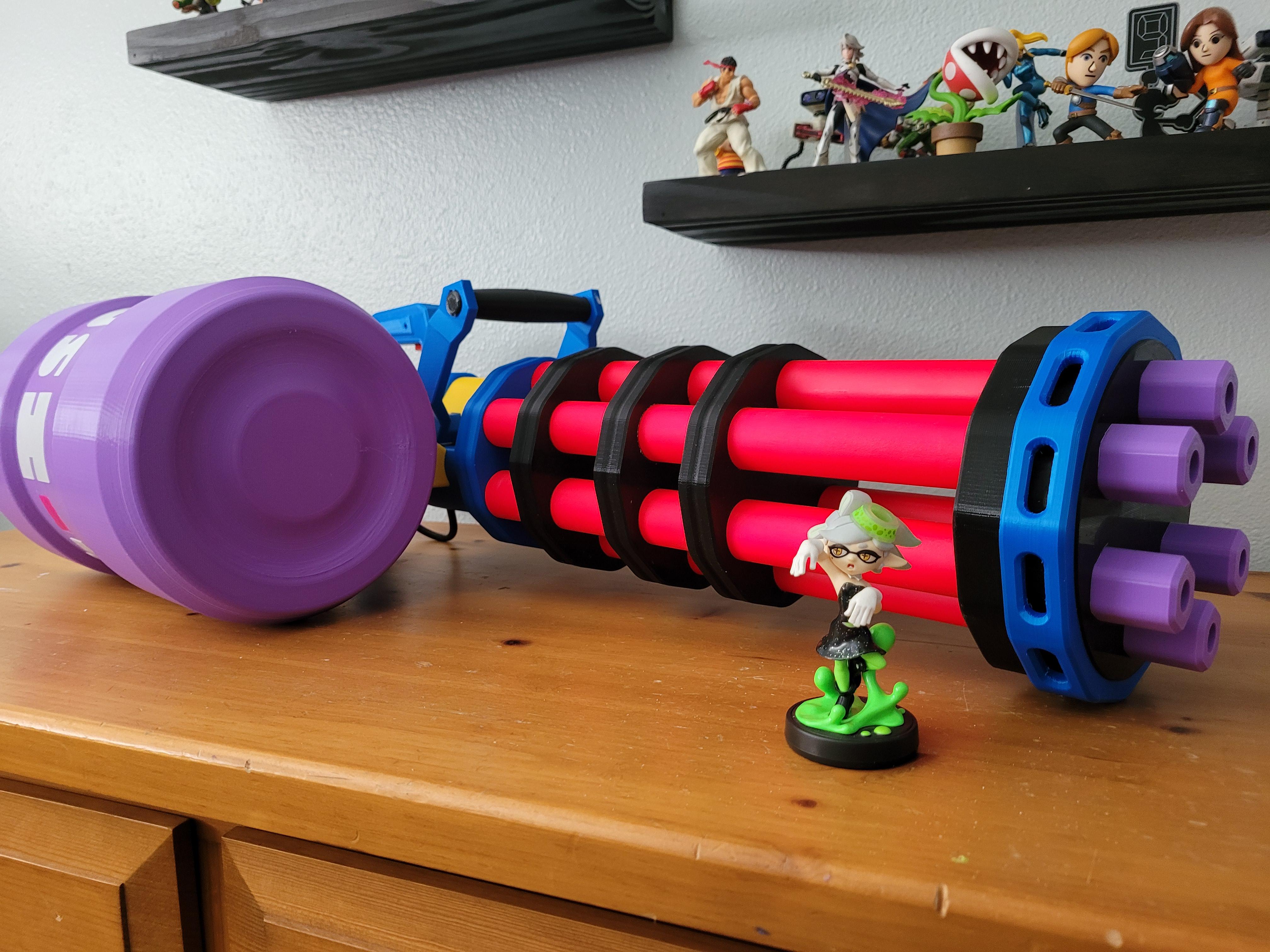 Just got a replica of my favorite weapon from my favorite video game I can't stop doing a little ...