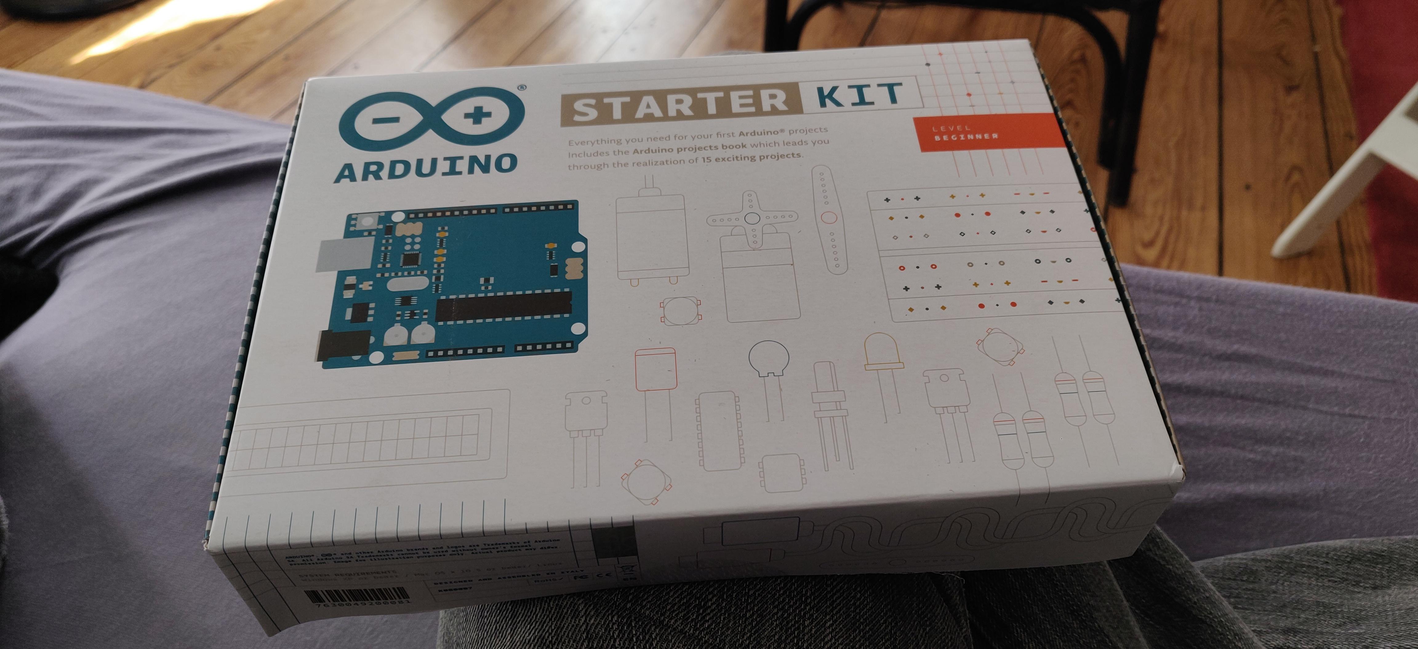 Just got my Starter-kit! Excited to start learning and working on awesome projects 🎉🤖 | Scrolller