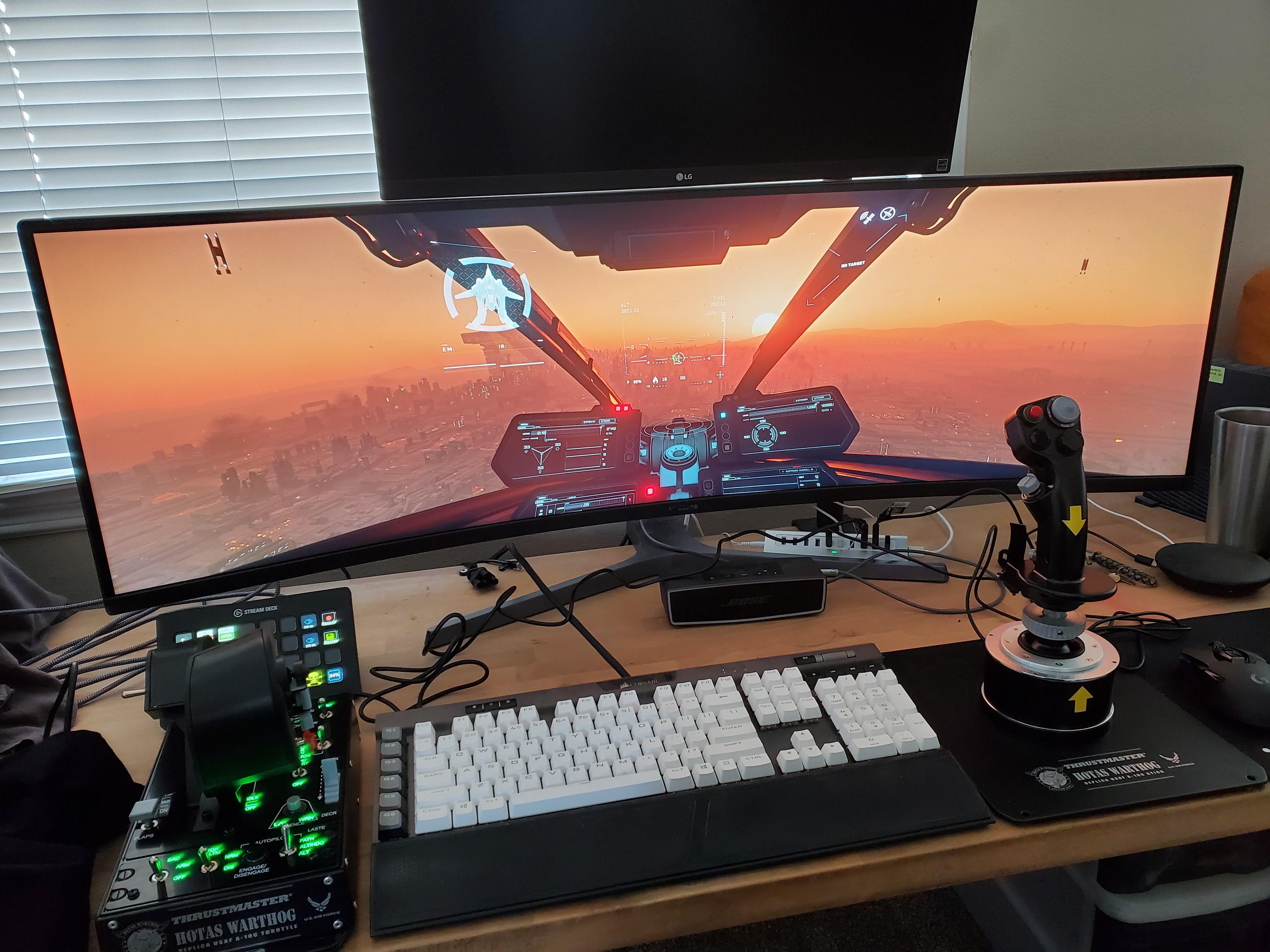 Just got my Warthog HOTAS. | Scrolller