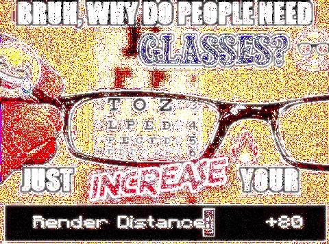 Just increase your Render distance | Scrolller