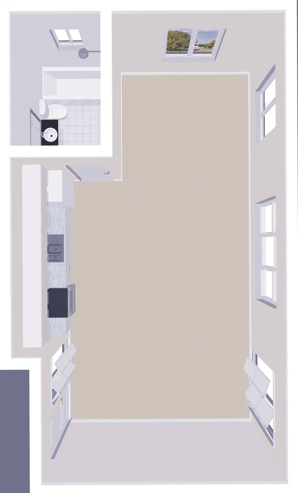 Just moved into a studio apartment and not sure how to make the best use of the space. I'm ...