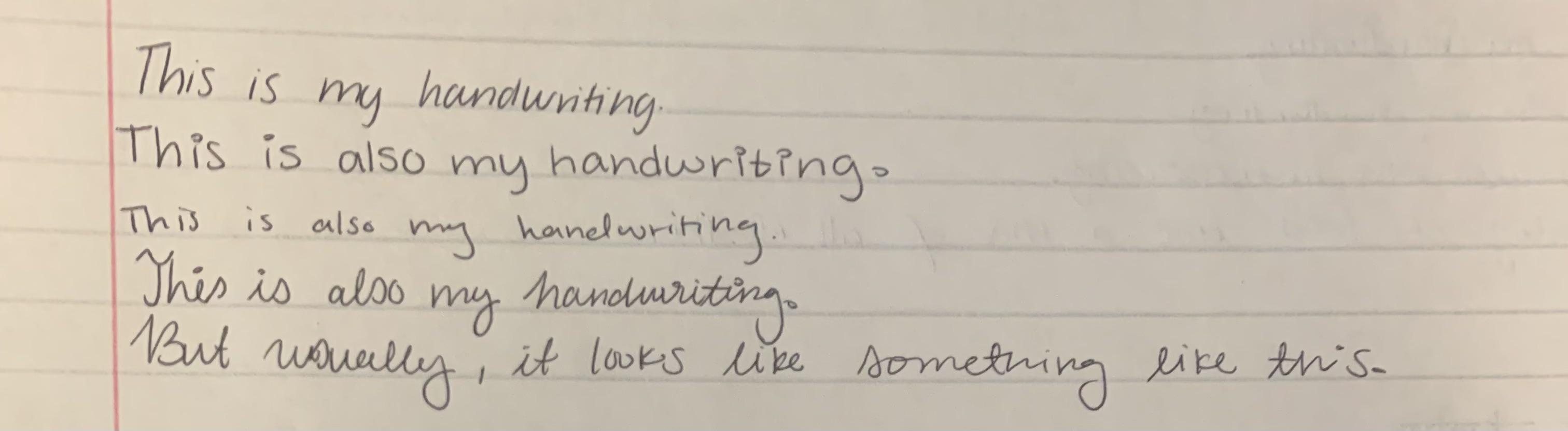 Just some fun facts about my handwriting lol | Scrolller