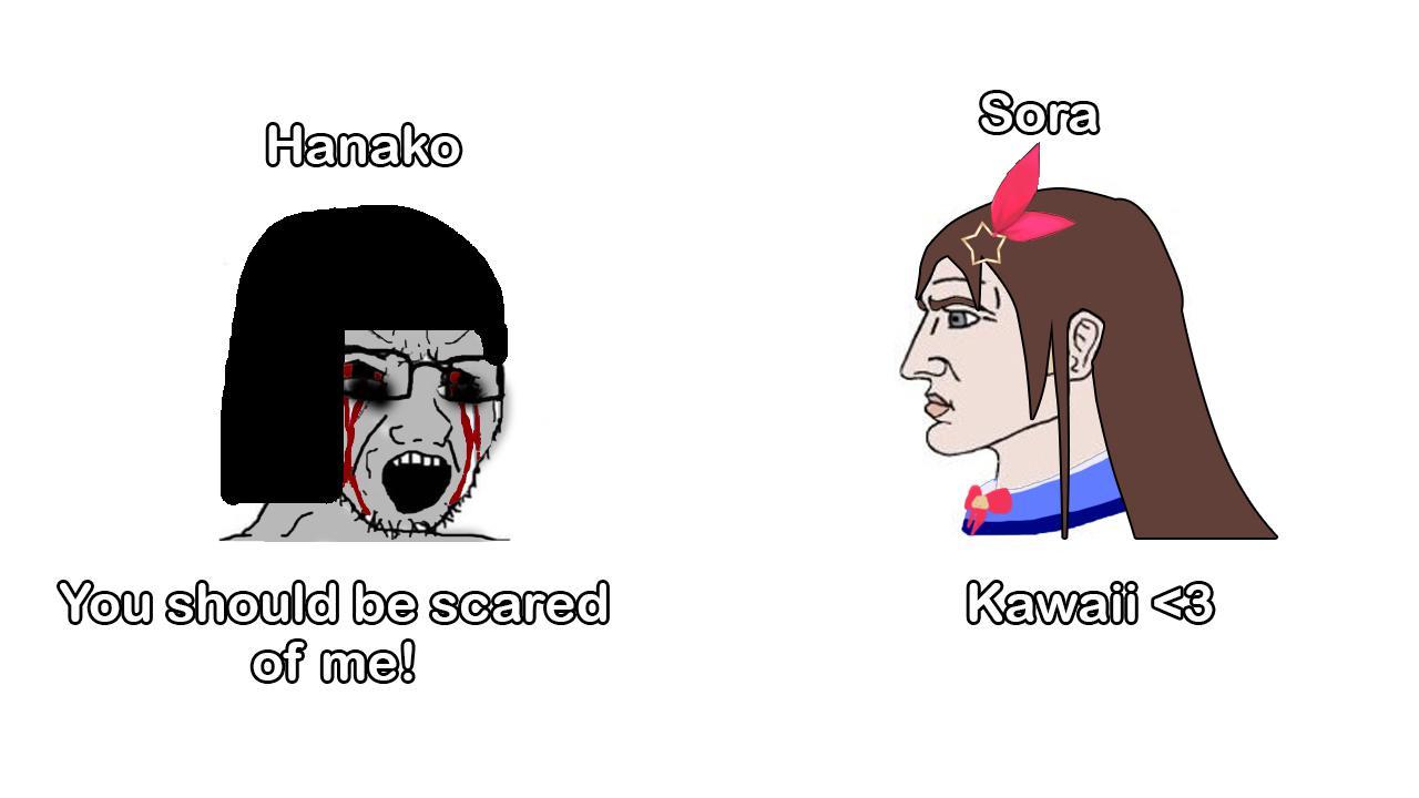 Just Sora-chan playing Hanako | Scrolller